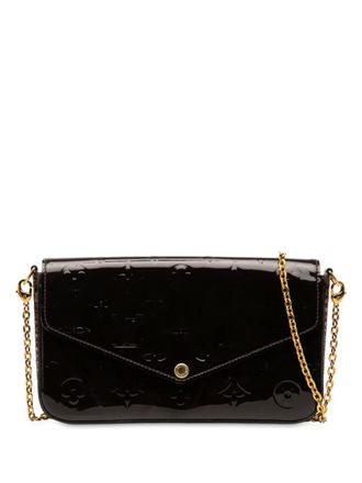 Louis Vuitton 2016 Monogram Vernis Pochette Felicie Umh&auml;ngetasche - Violett