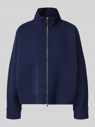 Windsor Relaxed Fit Jacke in Strick-Optik mit Stehkragen