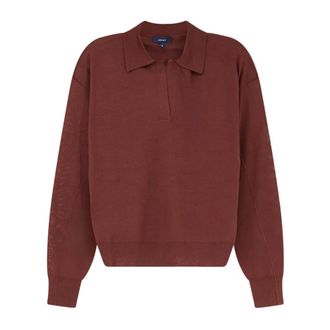 SOEUR Fleming Pullover - - Knitwear - Damen - Rot - M