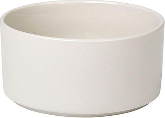 Blomus Schale PILAR | Keramik | Farbe Moonbeam | Größe M, 620 ml | Spülmaschinenfest & mikrowellengeeignet