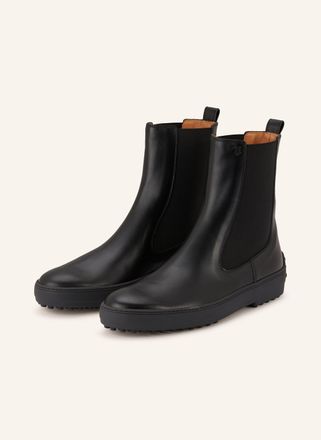 Tod's Tods Chelsea-Boots Gommini schwarz