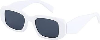 Generic Lunettes de soleil à monture carrée pour les vacances en plein air, la plage, les hommes et les femmes (couleur : B, taille : moyen) 2026