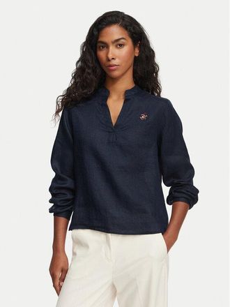 Beverly Hills Polo Club Bluse P-SS26W-OLYMPIA Dunkelblau Regular Fit