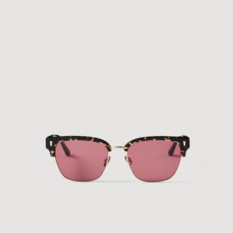 Sandro Acetat-Sonnenbrille mit Logo