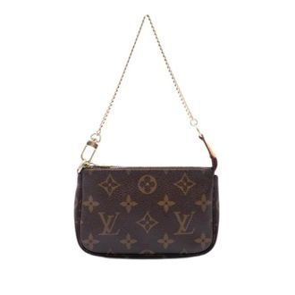Louis Vuitton Pre-owned Mini Pochette Accessoires - Femme - Pre-owned - Brun - Taille: ONE Size