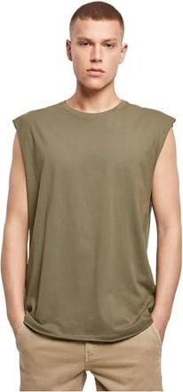Build Your Brand T-Shirt pour Homme, Olive, S