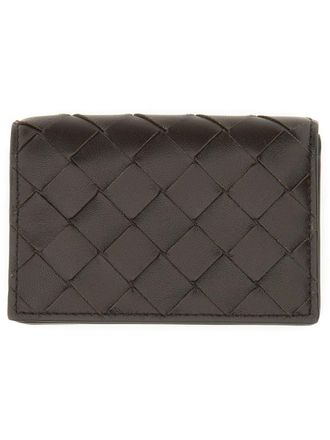Bottega Veneta Intrecciato Wallet - Brown