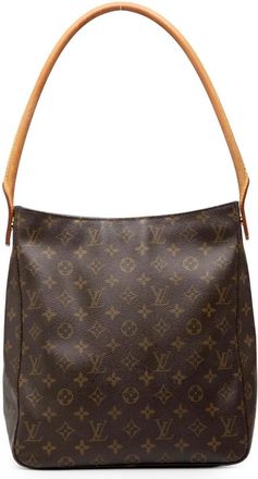 Louis Vuitton Hobo Bags - Monogram Looping GM - Gr. unisize - in Braun - f&uuml;r Damen