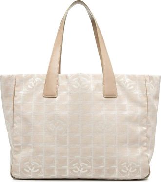 Chanel Shopper - New Travel Line Nylon Tote - Gr. unisize - in Braun - für Damen