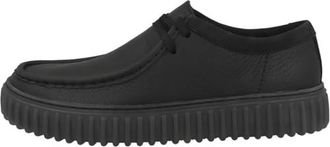 Clarks Homme Torhill Lo, Cuir Noir, 43 EU