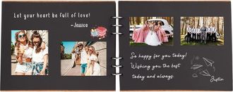 Generic G&auml;stebuch f&uuml;r die Hochzeit | G&auml;stebuch mit Bindung, Unterschrift f&uuml;r Hochzeiten - f&uuml;r Jubil&auml;en, Partys, Junggesellinnenabschiede und besondere Anl&auml;sse