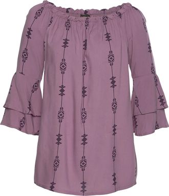 Lascana Damen Carmenbluse