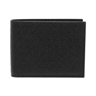 Ferragamo Monogrammgepr&auml;gter Kartenhalter f&uuml;r Geldb&ouml;rse - - Accessories - Herren - Schwarzk - ONE SIZE