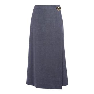 ottod'Ame Midirock - - Skirts - Damen - Grau - M