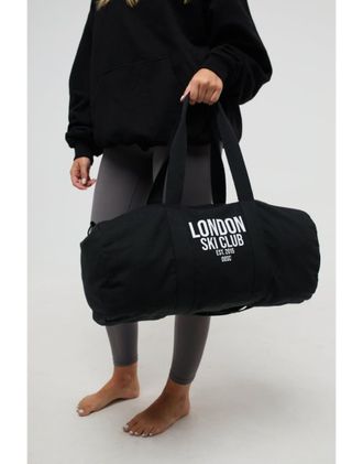 OOSC Sac polochon à inscription London Ski Club - Noir et multicolore