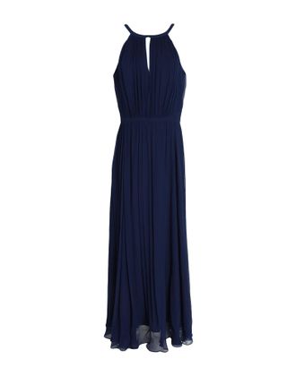 Ralph Lauren CRINKLED GEORGETTE HALTER GOWN