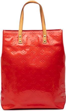 Louis Vuitton Shopper - Monogram Vernis Reade MM - Gr. unisize - in Rot - f&uuml;r Damen