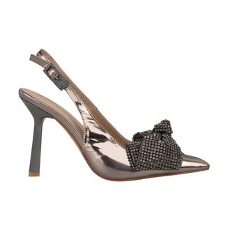 Alma En Pena Strass-Schleifen-Absatzschuh - - Shoes - Damen - Grau - 41 EU