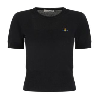 Vivienne Westwood Bea Knit - - Tops - Damen - Schwarzk - M