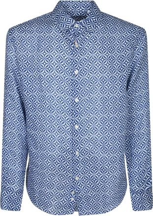 Peninsula Homme, Chemises, Bleu, Taille: L Chemise en lin Salina