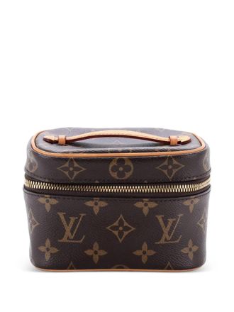 Louis Vuitton Nice Vanity Case Monogram Canvas Nano pouch - Marron