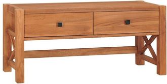 vidaXL Meuble tv 100x40x45 cm Bois de teck