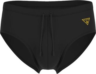 Guess Homme, Maillots de bain, Noir, Taille: S Slip de bain cordon
