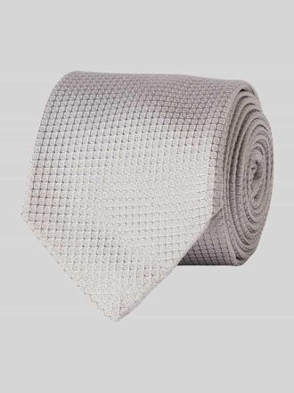 Gierremilano Seidenkrawatte mit feinem Strukturmuster