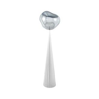TOM DIXON Lampadaire Melt - Argent - Polycarbonate soufflé - Designer Tom Dixon