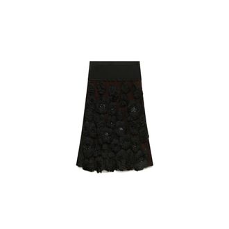 Marni Femme, Jupes, Noir, Taille: 38 FR Jupe midi