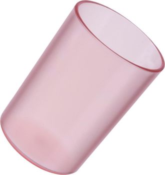 SOLUSTRE Alipis Transparenter Zahnputzbecher aus Robustem Kunststoff Glattes Porenfreies Design Vielseitiger Trink und Gurgelbecher f&uuml;r Erwachsene und Badezimm