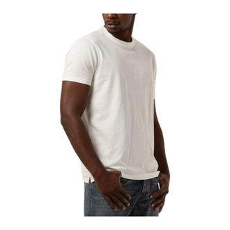 Profuomo Herren Polo & T-Shirts Kurzarm Jersey - - Tops - Herren - Wei&szlig; - M