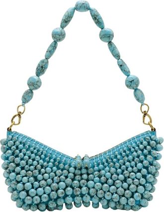 Cult Gaia Femme, Sacs, Bleu, Taille: ONE Size Convertible Clutch