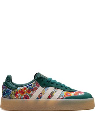 adidas x Liberty London baskets Sambae Liberty London Collegiate Green - Vert