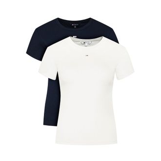 Tommy Jeans T-Shirt-Set DW0DW21430 Bunt Slim Fit