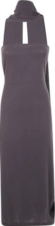 Paloma Wool Paloma Wool, Femme, Robes, Brun, Taille: 40 FR Alberch Fitted Long Bandeau Dress