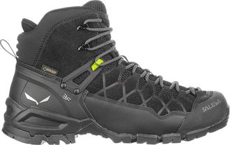 Salewa Alp Trainer Mid Gore-Tex Herrenwanderstiefel, Schwarz, 46,5