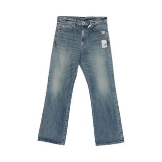 Miharayasuhiro Mihara Yasuhiro, Homme, Jeans, Bleu, Taille: L Jeans &Eacute;vas&eacute;s Fusel&eacute;s