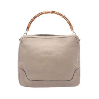 Gucci Pre-owned Sac bandouli&egrave;re en cuir Diana - Femme - Pre-owned - Beige - Taille: ONE Size
