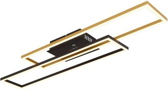 Globo Lighting Globo - plafonnier - DAKARI - noir - m&eacute;tal - LED - 67208-30G