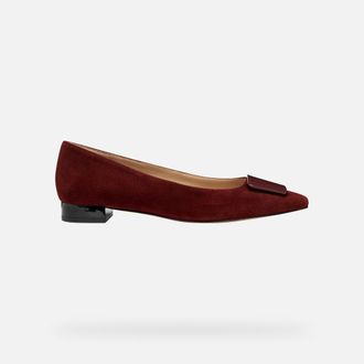 Geox Schuhe Giselda15 Dame Ziegelrot