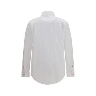 Vivienne Westwood Mens White Cotton Dress Shirt