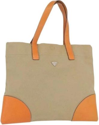 Prada Damen, Pre-Owned, Beige, ONE SIZEGr&ouml;&szlig;e