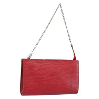 Louis Vuitton Pochette Vintage Pre-owned - Femme - Pre-owned - Rouge - Taille: ONE Size
