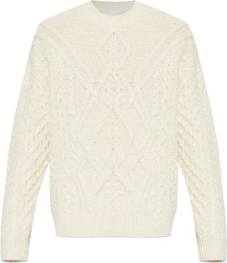 Isabel Marant pull en maille torsadée - Tons neutres