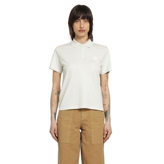 Moncler Pleated Back Short Sleeve Polo Shirt