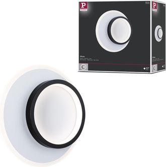 Paulmann 71165 WD 2Form WL LED 16,5W 240mm Weiß Schwarz 230V Acryl Metall