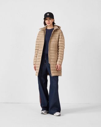Jott Doudoune longue &agrave; capuche Beige Vero 2.0 - Taille XS
