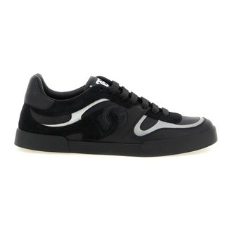 Dolce & Gabbana Homme, Chaussures, Noir, Taille: 42 EU Portofino Baskets