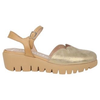 Wonders Goldene Damen Sandale - - Shoes - Damen - Gelb - 41 EU